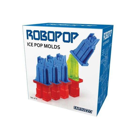 Other | Kidsfunwares Robo Pop Ice Pop Molds 4 Pc Set Robopop Robot ...